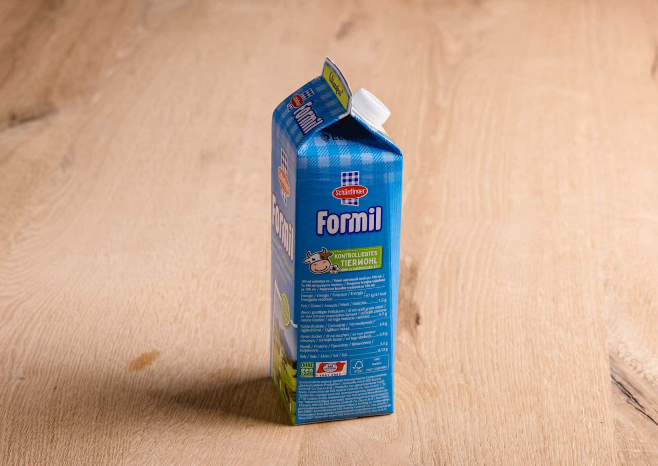 Formil haltbare Milch, fettarm, laktosefrei