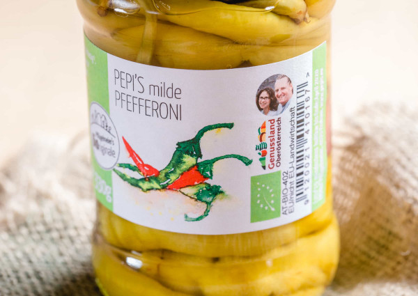 Bio Pfefferoni mild online bestellen | vomfeld.at