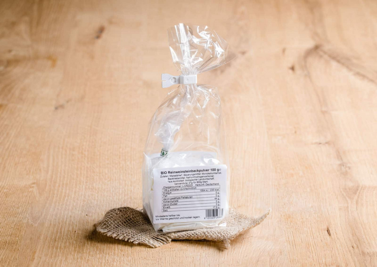 Bio Reinweinstein-Backpulver online bestellen
