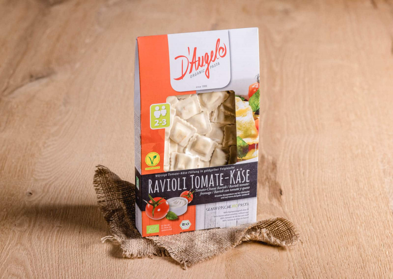 Bio Ravioli mit Tomaten und Käse online bestellen