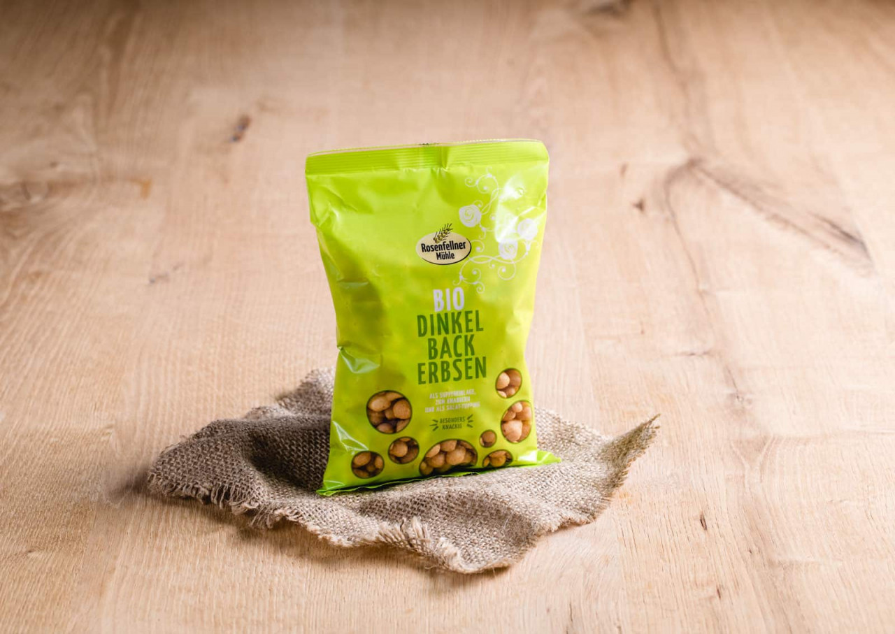 Bio Dinkel-Backerbsen online bestellen | vomfeld.at