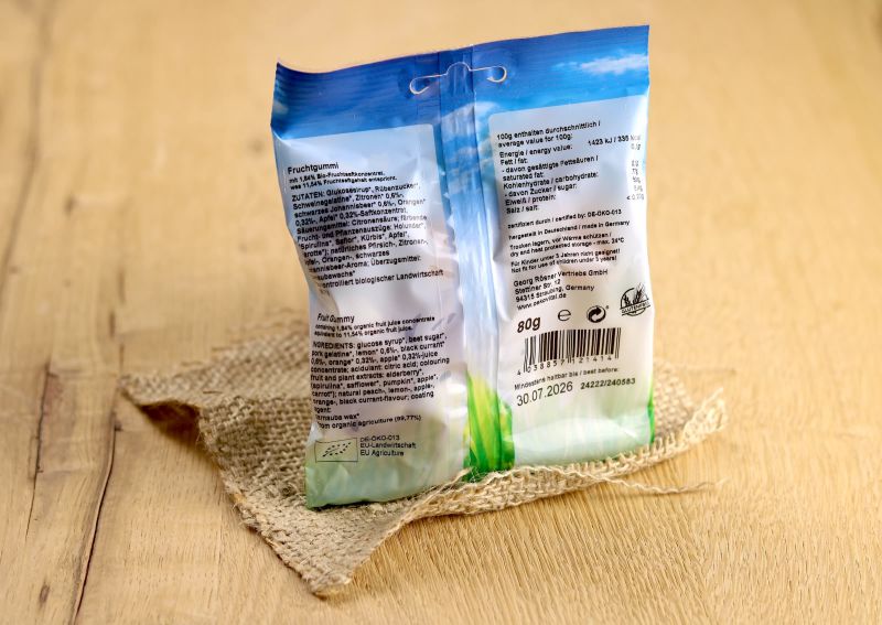 Bio Fruchtgummi Frutti Worms